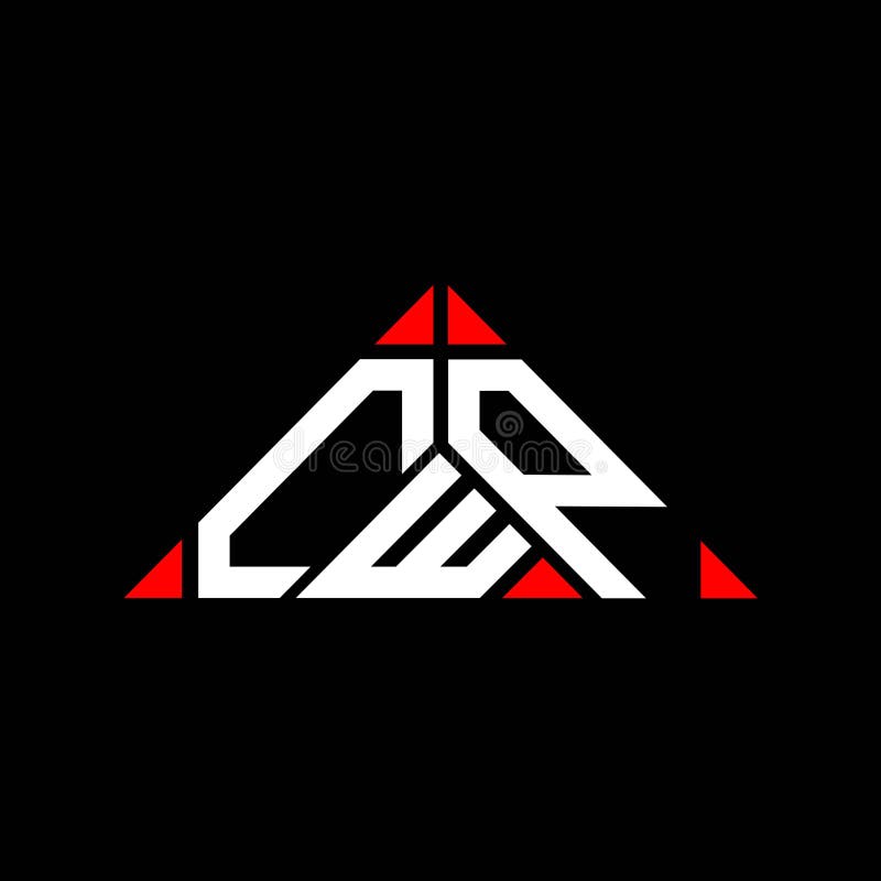 CWP Letter Logo Creative Design with Vector Graphic Stock Vector ...