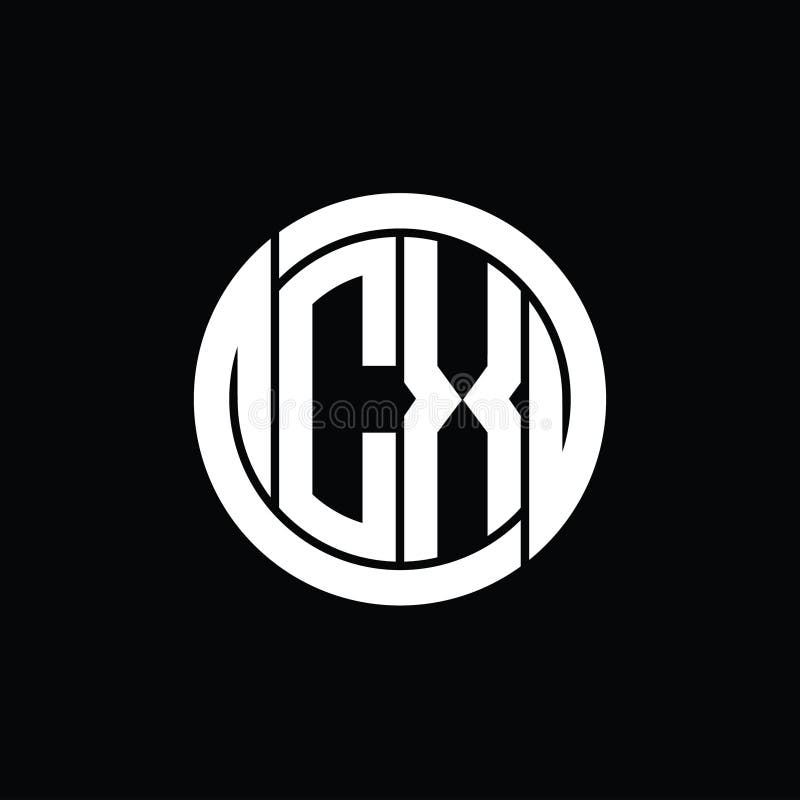 CX Logo Monogram Shield Inside Circle Shape Vector Images Design ...