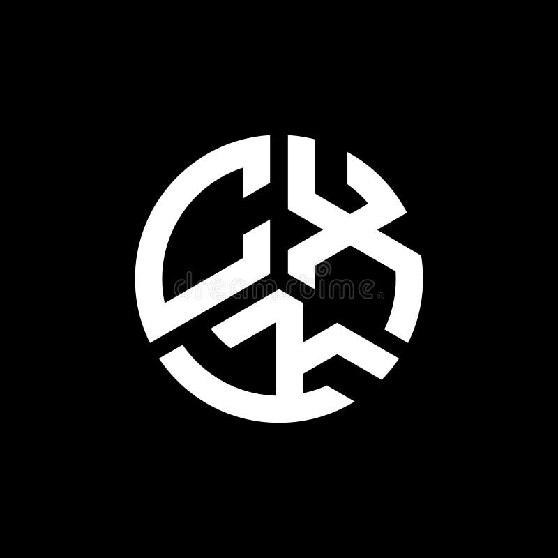 CXK Letter Logo Design on White Background. CXK Creative Initials ...