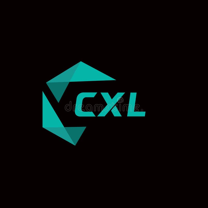 CXL Creative Minimalist Letter Logo. CXL Unique Vector Initials ...
