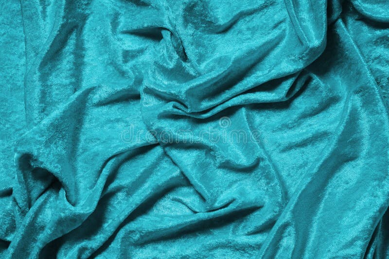 Cyan Blue or Turquoise Velvet Background Stock Photo - Image of ...