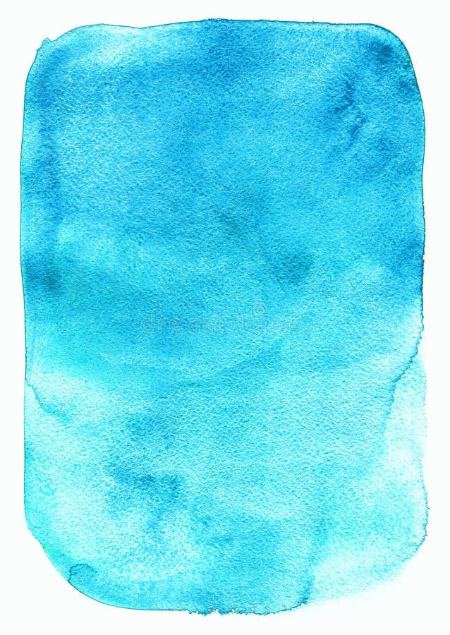 Watercolor Blue Cyan Water Sky Texture Background Stock Illustrations ...