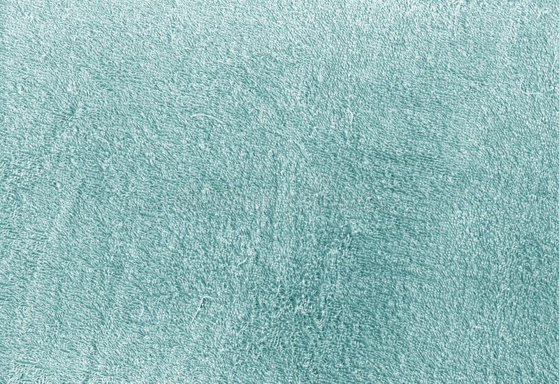 Cyan Color Cotton Towel Texture. Stock Image - Image of fiber, fashion ...