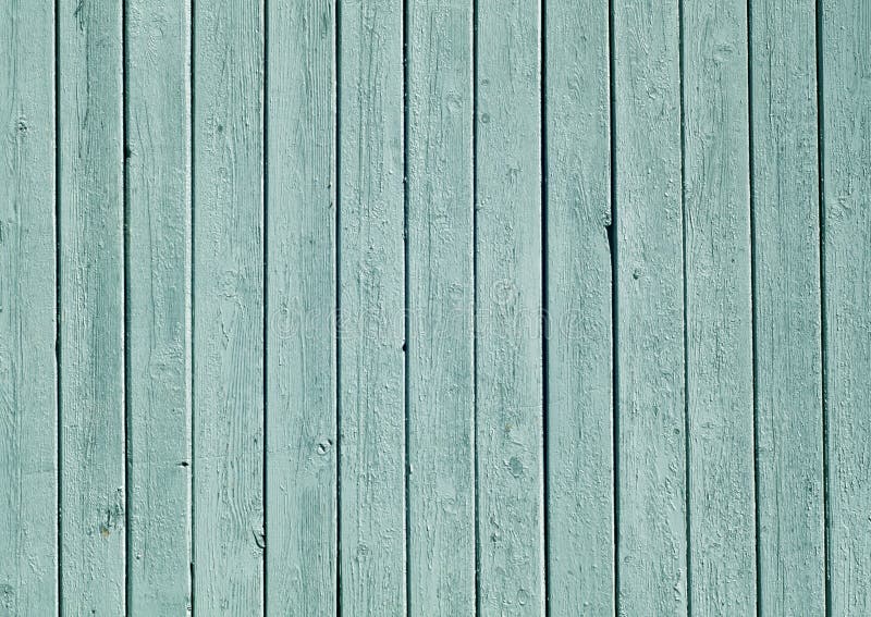 Cyan Color Painted Wooden Plank Pattern. Stock Photo - Image of ...