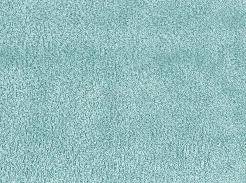 Cyan color towel texture. stock image. Image of material - 86961561