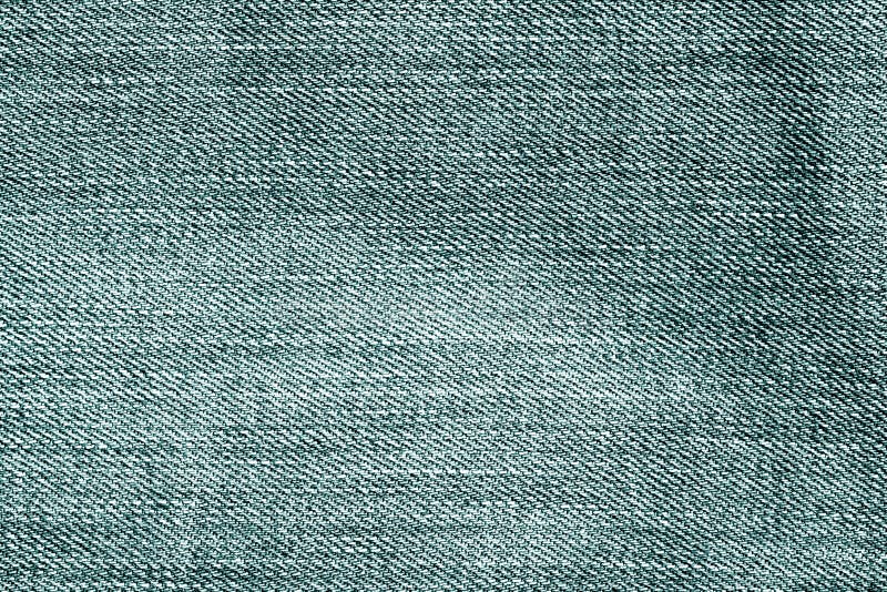 Cyan Color Weathered Jeans Pattern. Stock Image - Image of closeup ...