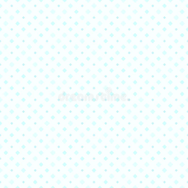 Cyan Diamond Pattern. Seamless Vector Stock Vector - Illustration of ...