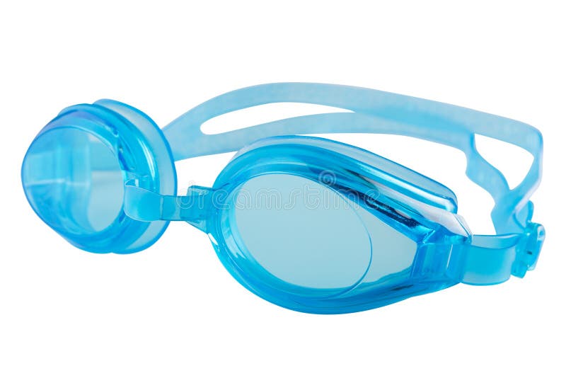 Cyan Goggles for Swimming in the Pool or in Open Water, Classic Shape ...