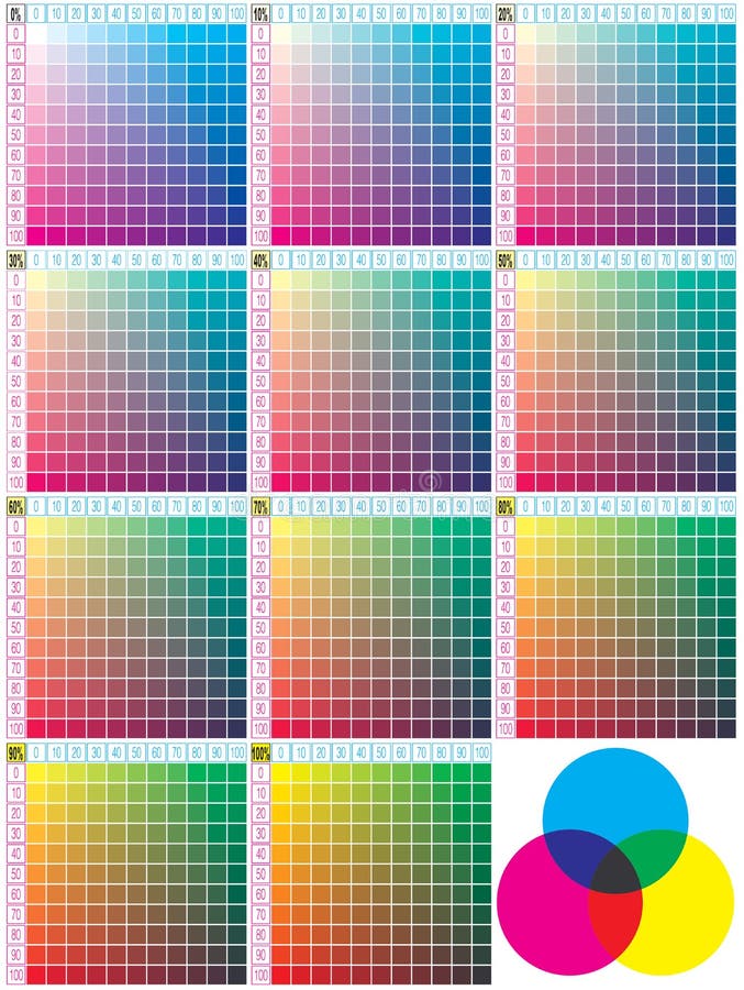 Pantone colors stock illustration. Illustration of paint - 31362267