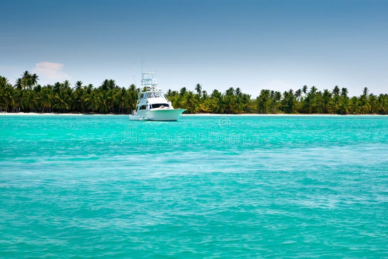 Cyan Ocean Under Blue Sky with Clouds Stock Image - Image of travel ...