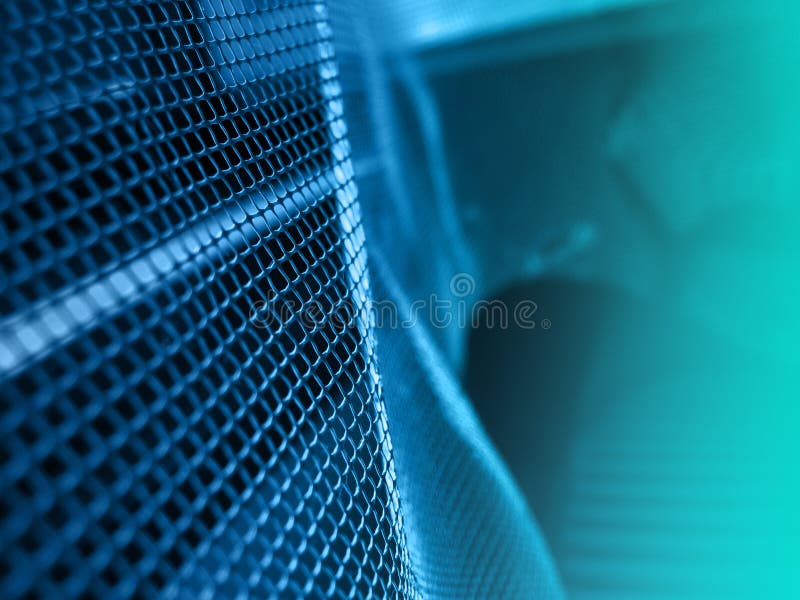 Cyan Perspective Wireframe Background, Vivid Color Grid Stock Photo ...