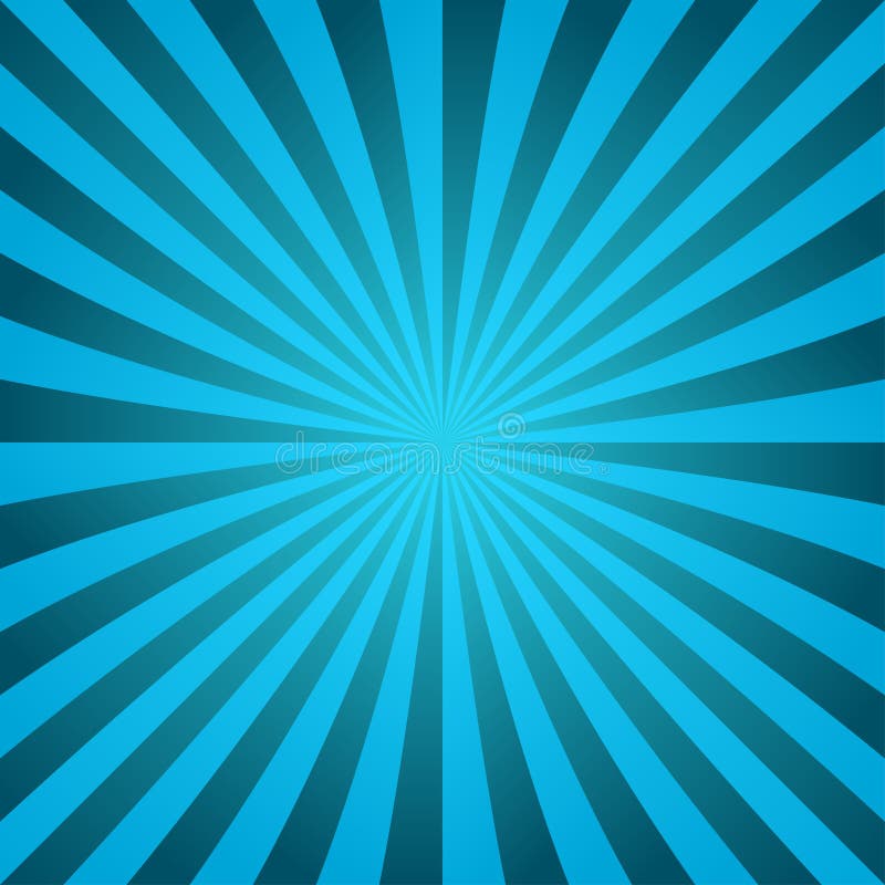 Cyan Ray Burst Design Background Stock Vector - Illustration of shape ...