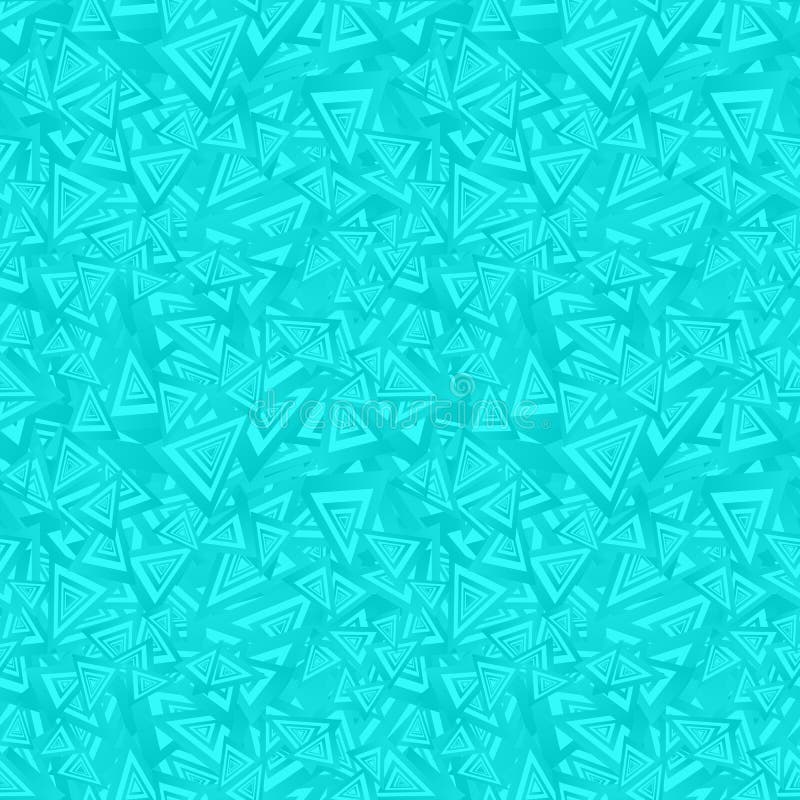 Cyan Seamless Triangle Pattern Stock Vector - Illustration of polygon ... Cyan Seamless Triangle Pattern Stock Vector - Illustration of polygon ...