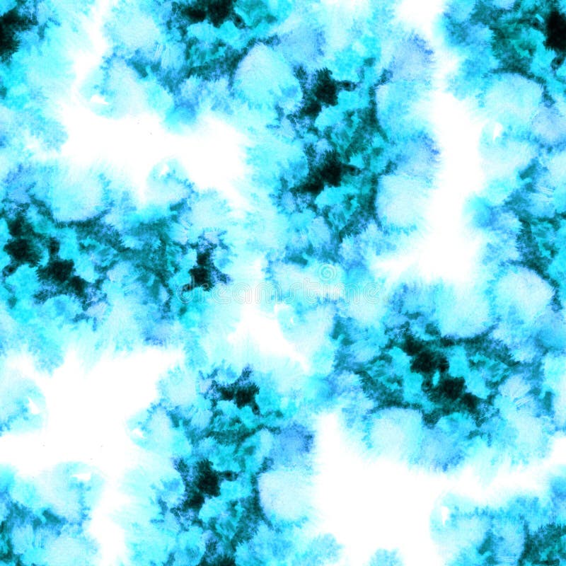 Cyan splashes pattern. stock illustration. Illustration of fashion ...