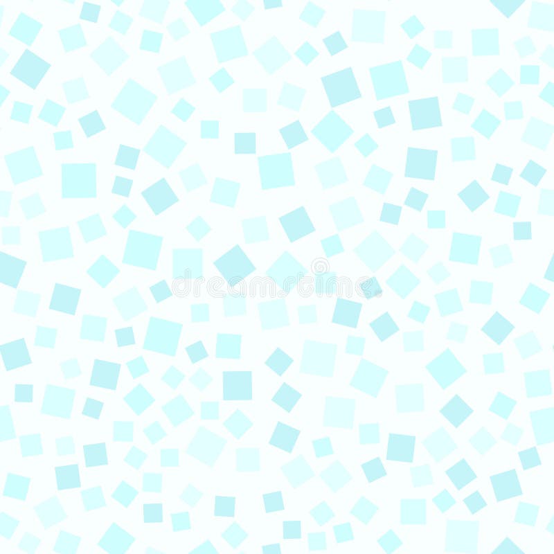 Cyan Square Pattern. Seamless Vector Background Stock Vector ...