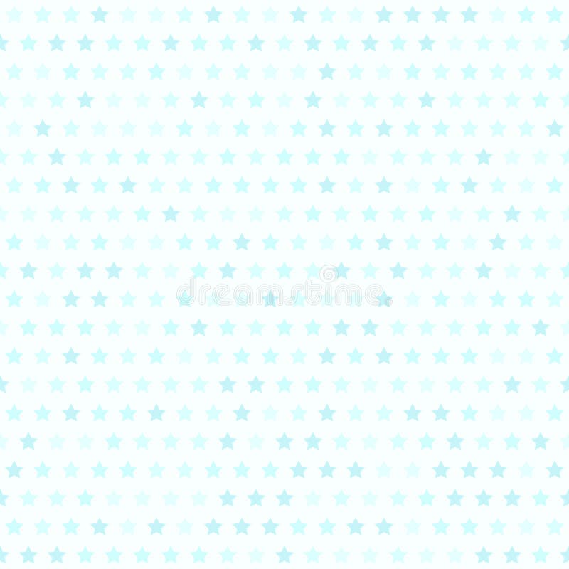 Cyan Star Pattern. Seamless Stock Illustration - Illustration of ...