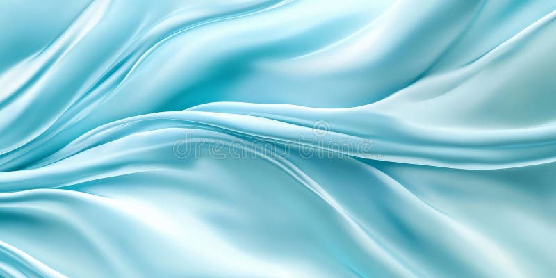 Cyan Textures Wallpaper Featuring Flowing Silk-like Wave Patterns. the ...