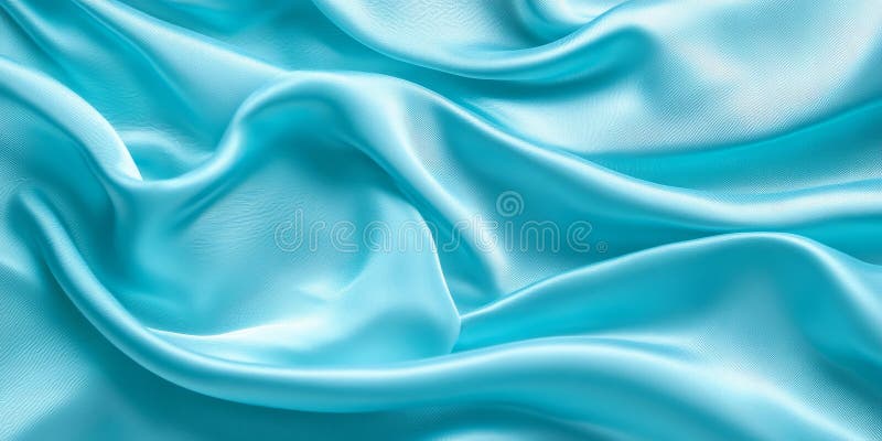 Cyan Textures Wallpaper Featuring Flowing Silk-like Wave Patterns. the ...