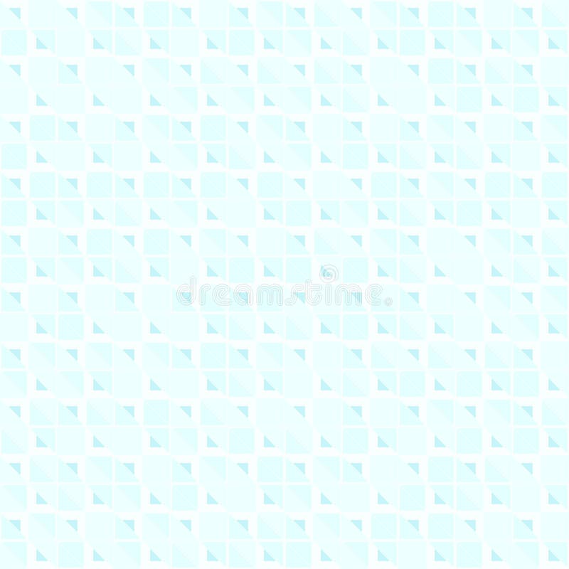 Cyan Triangle Pattern. Seamless Vector Stock Vector - Illustration of ...