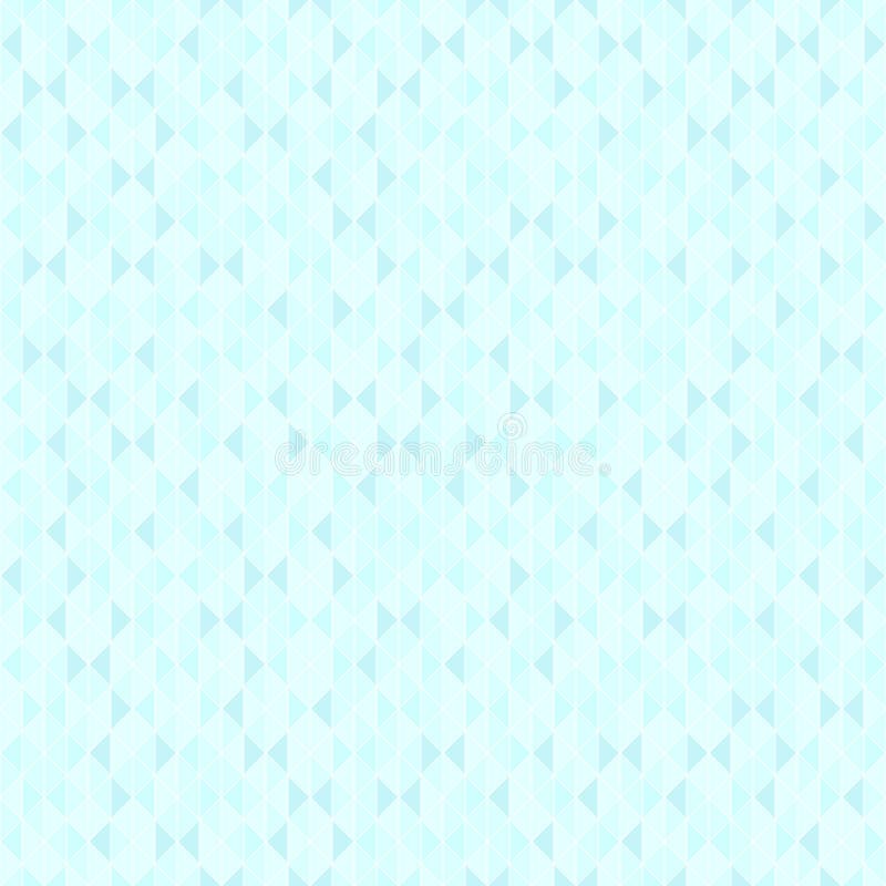 Cyan Triangle Pattern. Seamless Vector Stock Vector - Illustration of ...