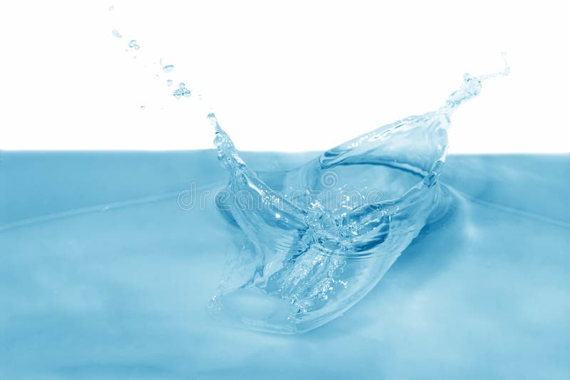 Cyan water spray stock illustration. Illustration of color - 2780769