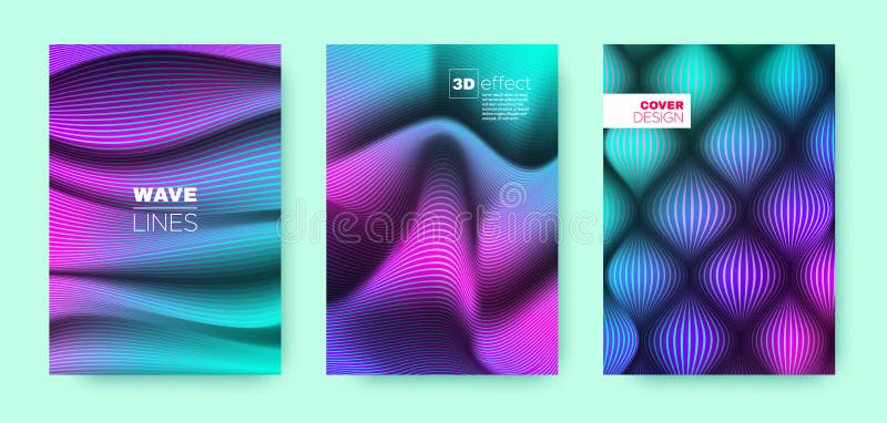Cyan Wave Abstract Banner Background. Stock Vector - Illustration of ...