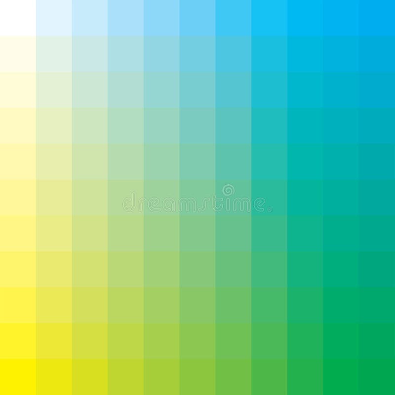 Colour spectrum grid stock illustration. Illustration of saturation ...