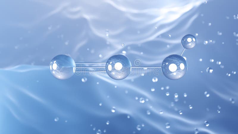 Cyanic Acid Molecular Structure, 3d Model Molecule, Pseudohalogen ...