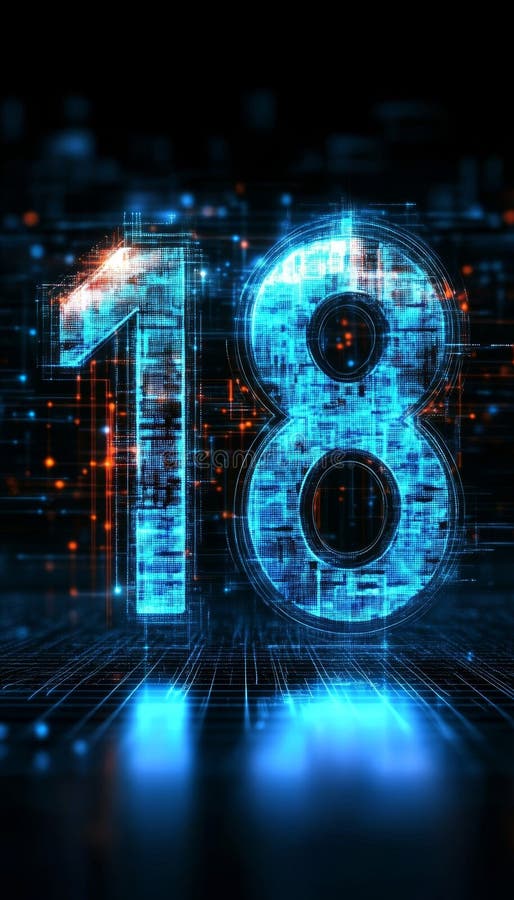 Cyber Age Eighteen Hologram Dystopian Future Approaching Civilization ...