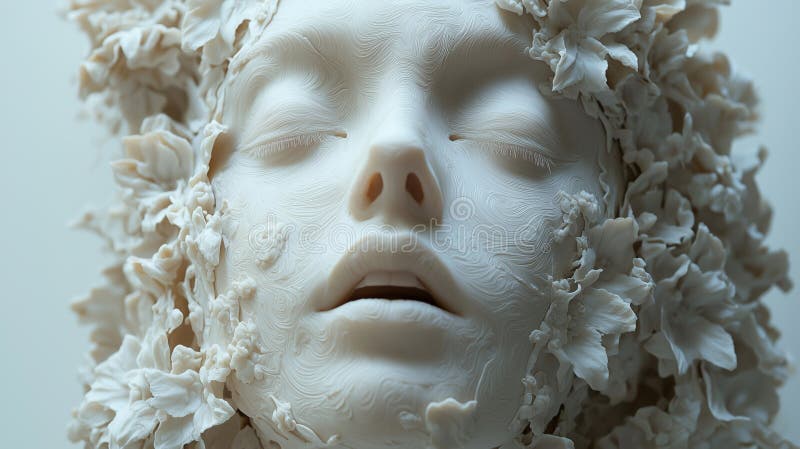 Cyber-artisan Creating a Lifelike Sculpture Using Advanced AI Technology Stock Image - Image of ...