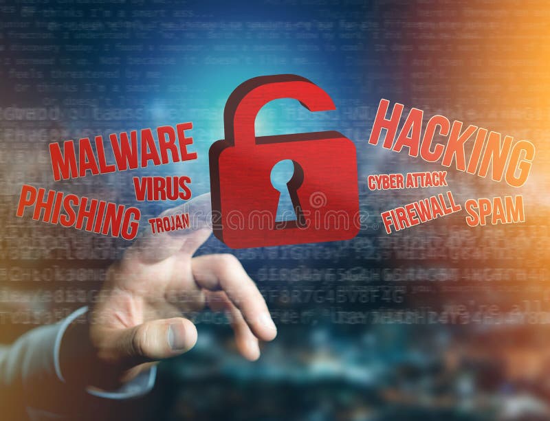 Cyber Attack Concept on a Technology Interface Stock Photo - Image of ... Cyber Attack Concept on a Technology Interface Stock Photo - Image of ...