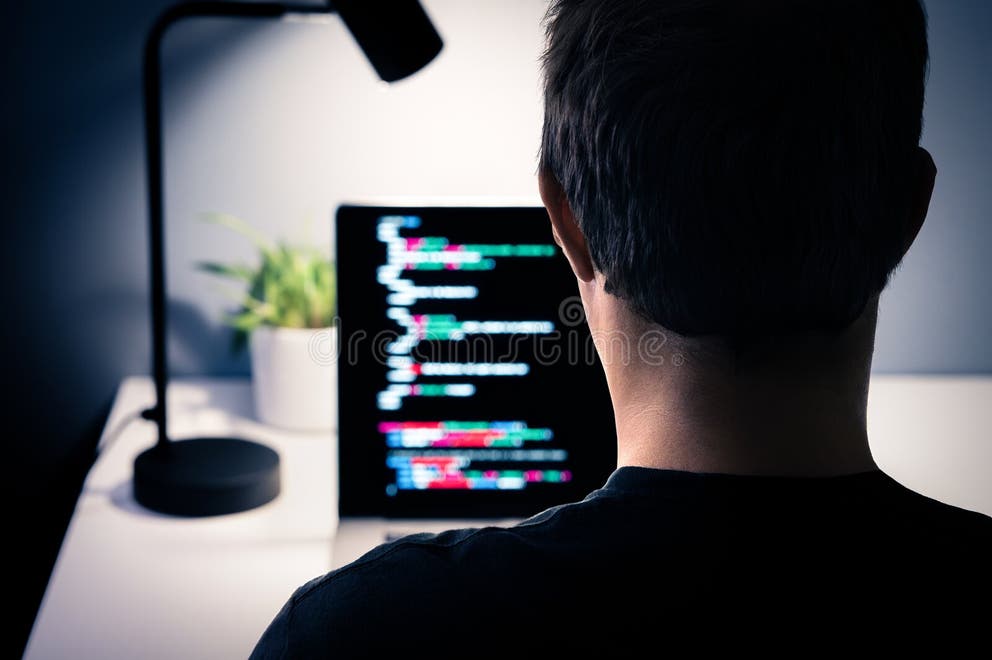 Cyber Attack by Hacker. Ransomware Software or Malware. Data Hack with ...