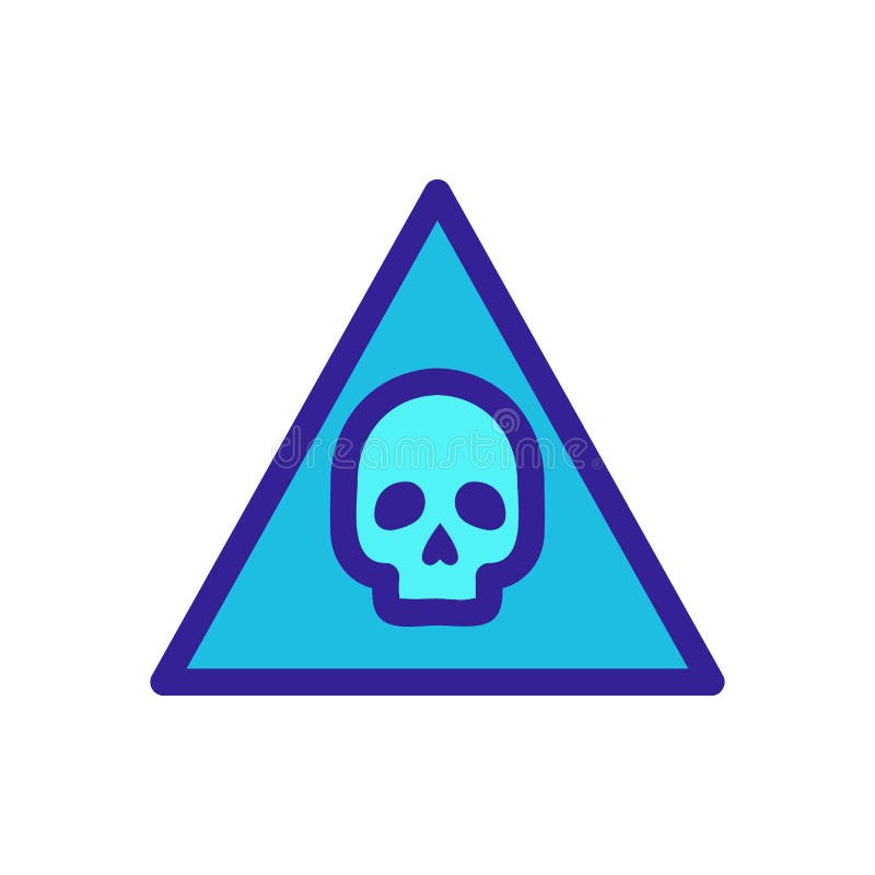 Cyber Attack Icon Vector. Isolated Contour Symbol Illustration Stock ...