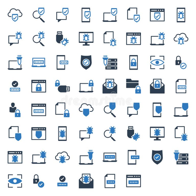 Cyber Attack Security Icon Stock Illustrations – 29,132 Cyber Attack ...
