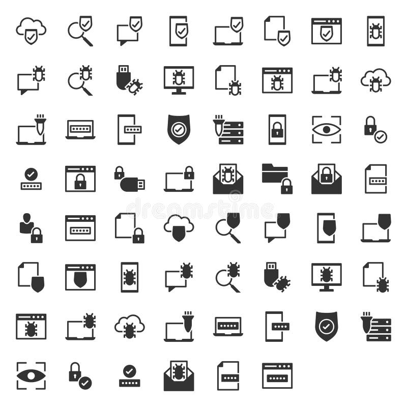 Cyber Attack Security Icon Stock Illustrations – 29,132 Cyber Attack ...