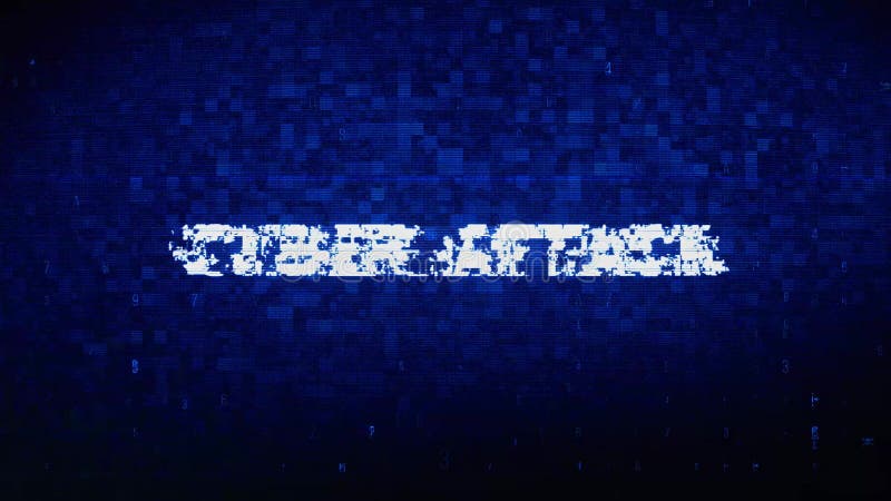 Cyber Attack Text Digital Noise Twitch Glitch Distortion Effect Error ... Cyber Attack Text Digital Noise Twitch Glitch Distortion Effect Error ...