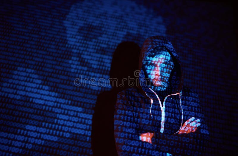 Cyber Attack with Unrecognizable Hooded Hacker Using Virtual Reality ... Cyber Attack with Unrecognizable Hooded Hacker Using Virtual Reality ...