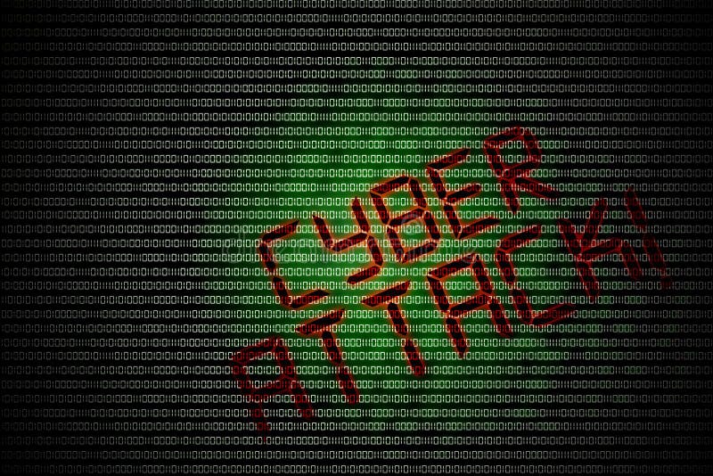 Cyber Attack Written Newspaper Stock Photo - Image of danger, network ...