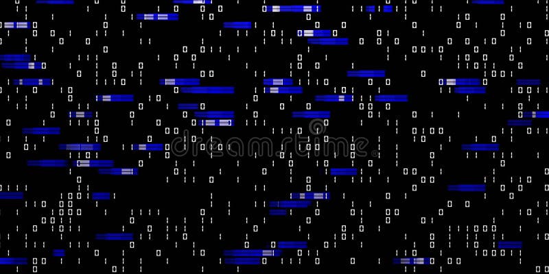 Cyber Background with Numbers Zero and One. Binary Codes Backdrop ...