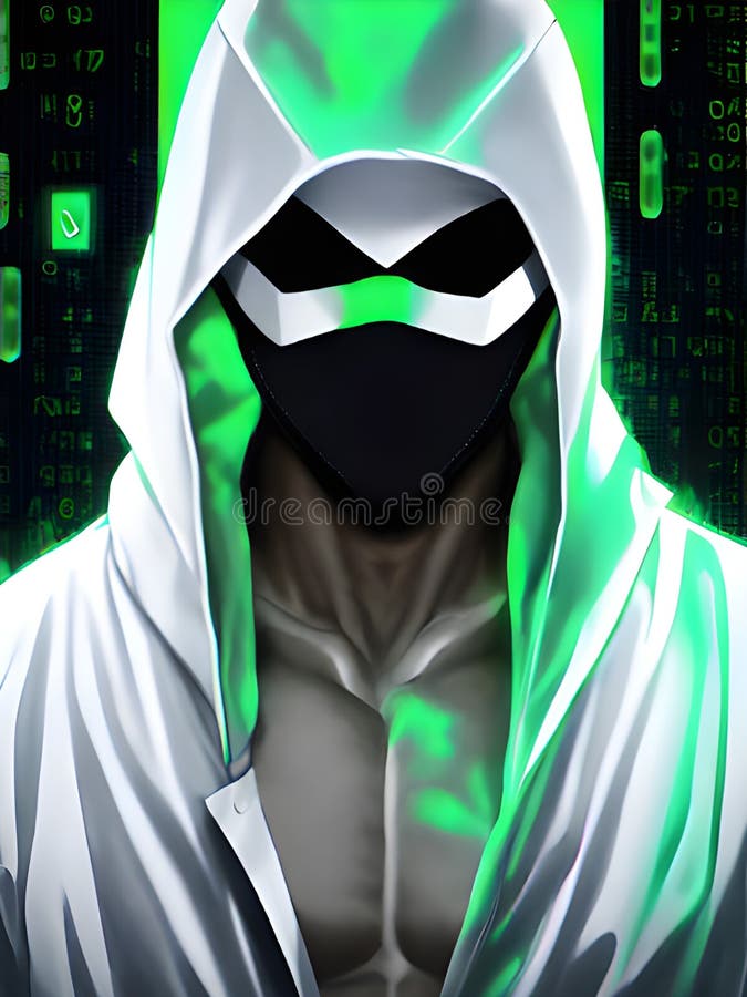 Cyber Business Concept with Hacker, Ai Generated Stock Illustration ...