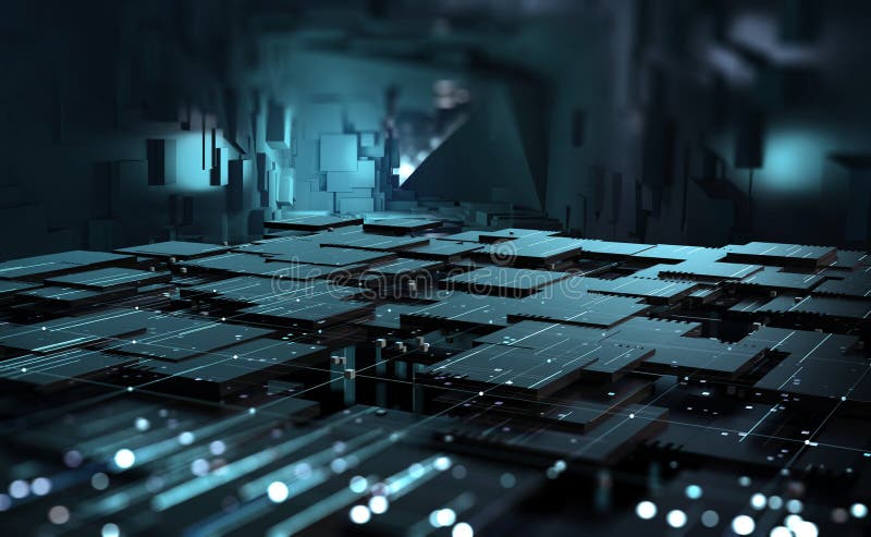 Cyber Cave, Stage for Performance, Stage in Digital Space. Information ...