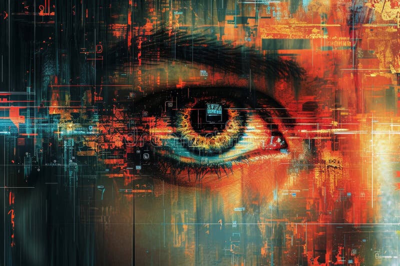 Cyber Chaos stock photo. Image of security, vulnerability - 310508726