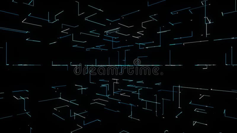 Digital Transformation of Smart City Wireless Data Code Network System Stock Video - Video of ...