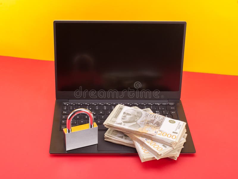 Computer Ransomware Encryption Stock Photo - Image of access, data ...