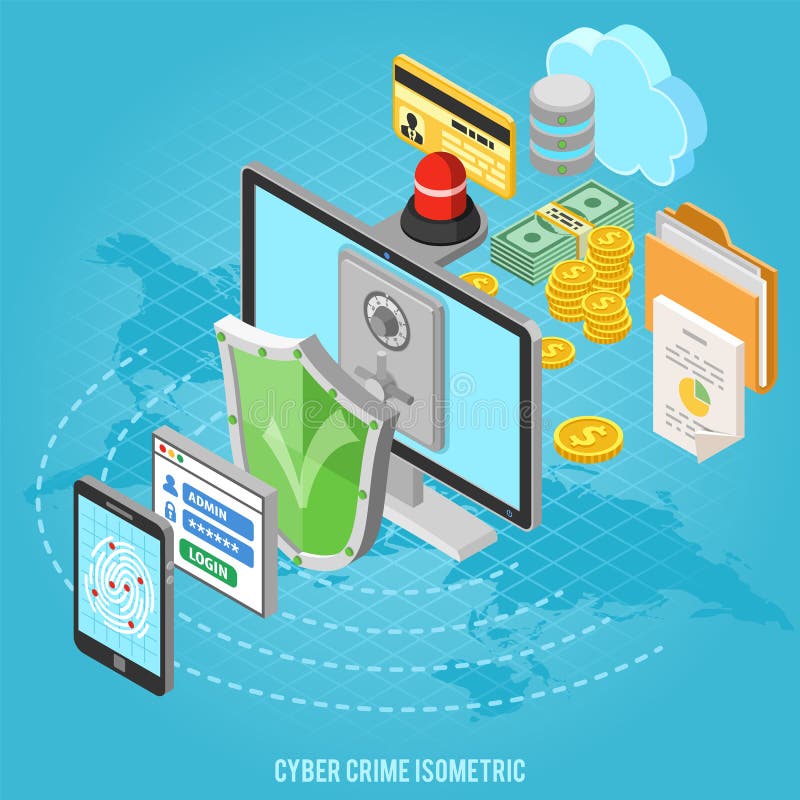 Cyber Security Horizontal Banners with Isometric Icons Stock Vector ... Cyber Security Horizontal Banners with Isometric Icons Stock Vector ...