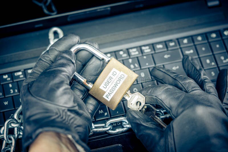 System has been hacked stock photo. Image of identity - 236601790