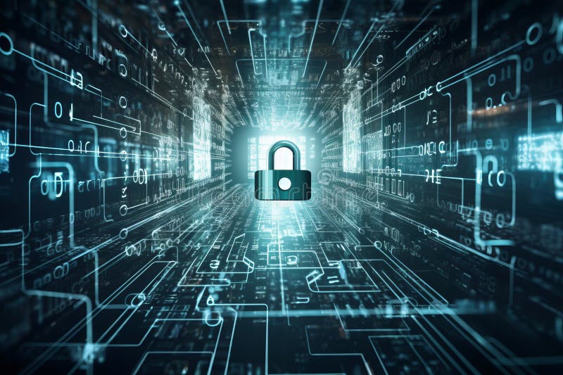 The Internet Data Privacy Information Security Concep. Generative AI ...