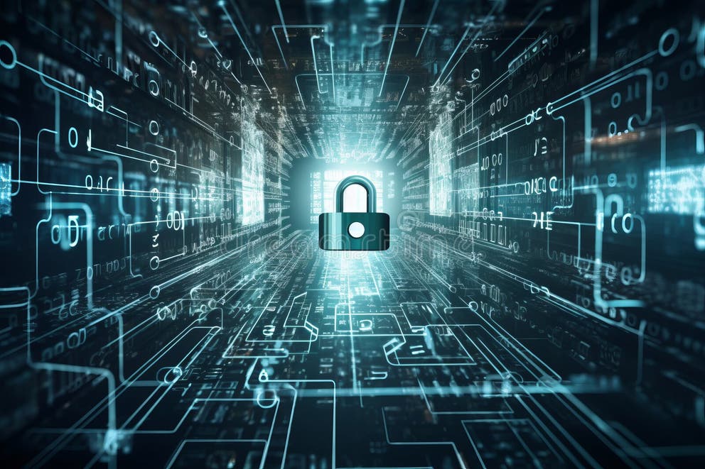 The Internet Data Privacy Information Security Concep. Generative AI ...