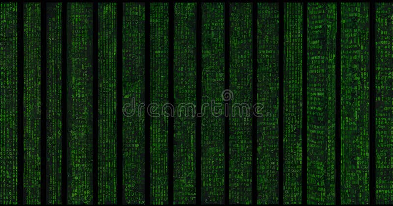 Cyber Data Stream Abstract stock photo. Image of technology - 309457496