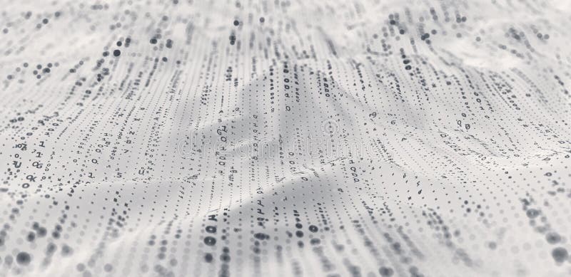 Cyber Data Stream Digital Neural Networks Stock Illustration Illustration Of Board Curve